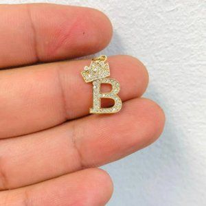 Prime Jewelry & Electronics | Jewelry | Initial Letter B Charm Pendant ...